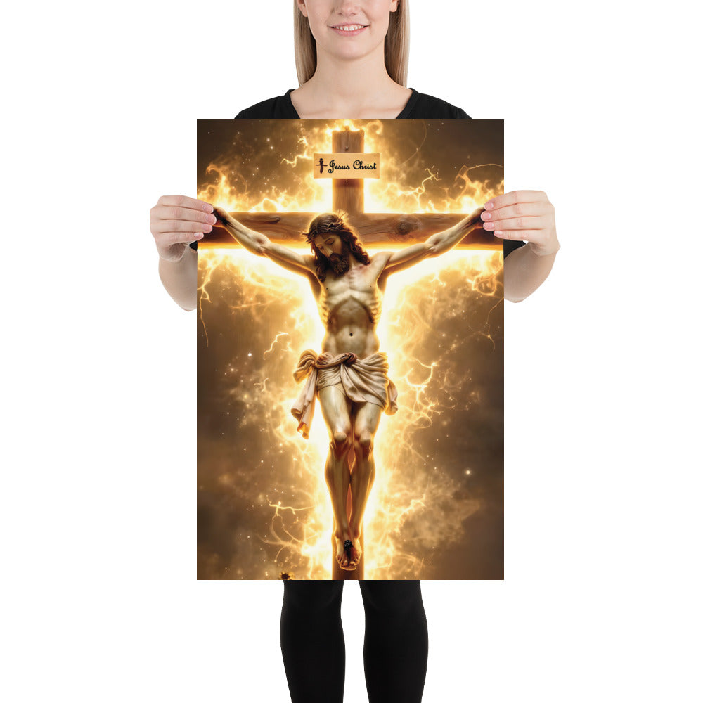 Jesus 02 - 20x30 Poster – Pixel World Designs