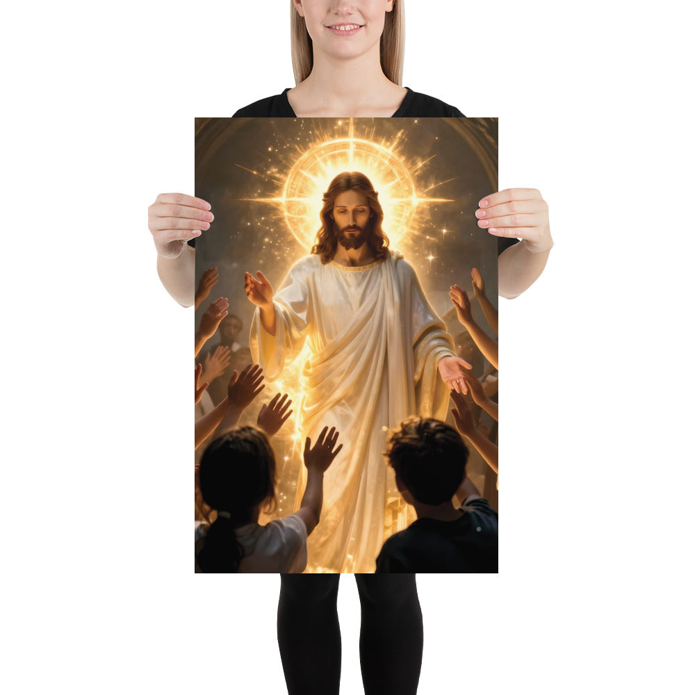 Jesus 05 - 20x30 Poster – Pixel World Designs