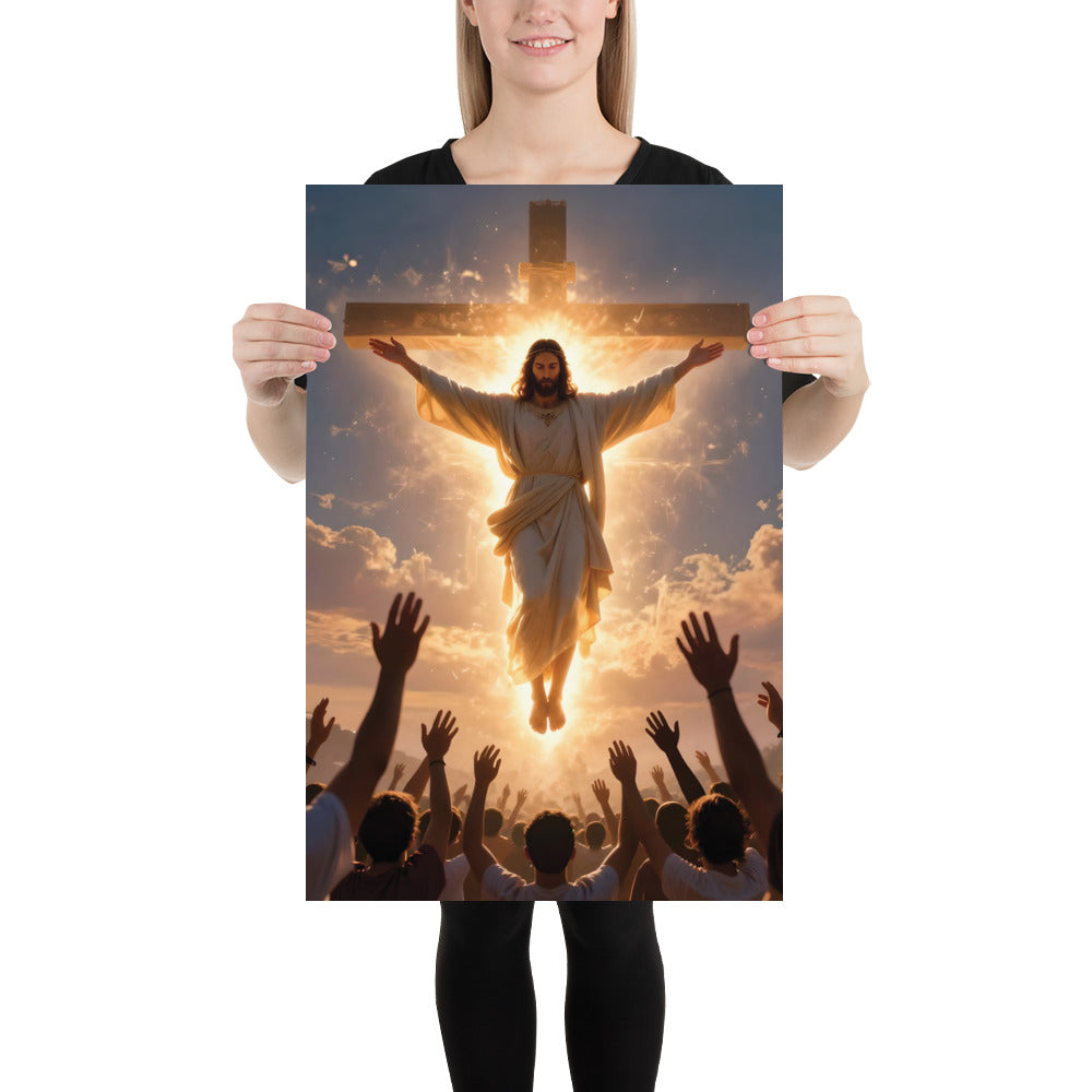 Jesus 09 - 20x30 Poster – Pixel World Designs