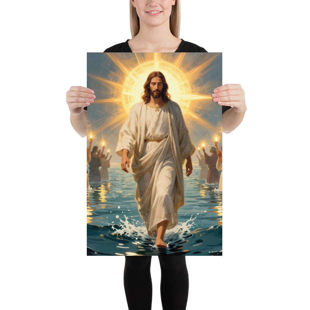 Jesus 10 - 20x30 Poster – Pixel World Designs